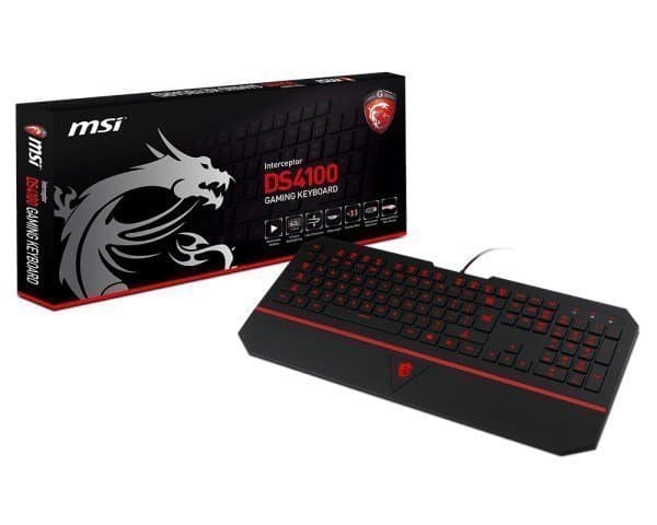 Clavier Gaming Msi Interceptor DS4100 - WIKI High Tech Provider