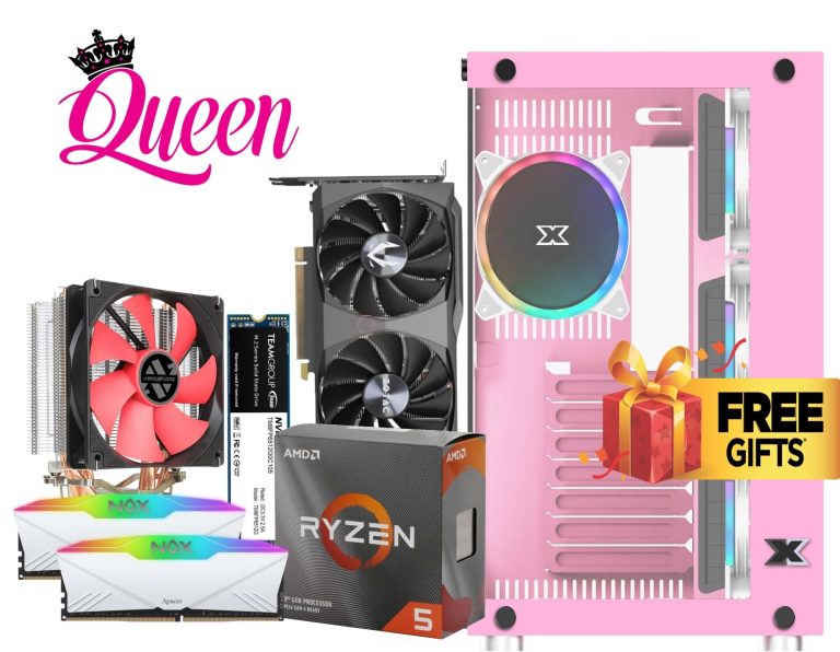 PC GAMER QUEEN RYZEN 5 3600 - RTX 3050- 16G - 256 Nvme - WIKI High Tech ...