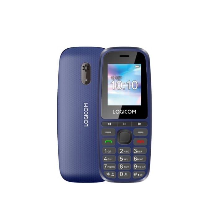 Téléphone Portable LOGICOM P-197E Bleu - WIKI High Tech Provider